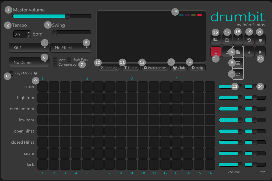 drumbit | Help page